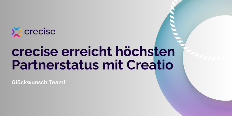 crecise Is Now Level 5 Creatio Partner - crecise
